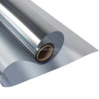 China Double Silver Two Way Mirror Film 152cmx30m Roll Sun protection Stickers Glass protection Building Window Film Sheet for sale