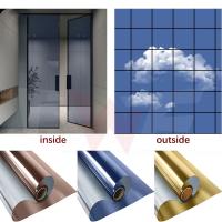 China Static No Glue Uv Blocking One Way Mirror Film for Building/home Window for sale