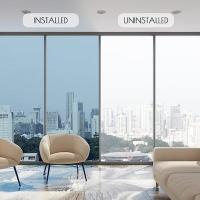 China Titanium Silver Reflective Window Film Privacy Tinted Mirror Glass Film Decorative for sale