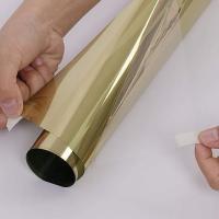 China Double Silver Two Way Mirror Film 152cmx30m Roll Sun protection Stickers Glass protection Building Window Film Sheet for sale