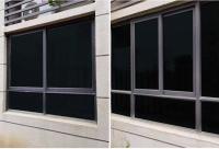 China Wholesale Pure Black Out 1.52*30 M/Roll No Light Blackout Privacy Window Glass Tinted Film for sale
