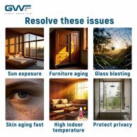 China Matte Opaque Electrostatic Glass Decorative Privacy Window Film Roll Self Adhesive for sale