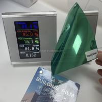 China Custom 2mil Glass Silver Reflective Window Film Mirror One Way Anti Glare for sale