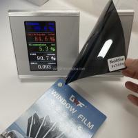 China Custom 2mil Glass Silver Reflective Window Film Mirror One Way Anti Glare for sale