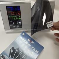 China Custom 2mil Glass Silver Reflective Window Film Mirror One Way Anti Glare for sale