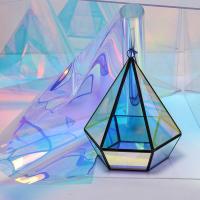 China Decorative Building Film Decoration Colorful Chameleon Rainbow Glass Sticker Window Tint Dichroic Film Tint Window for sale