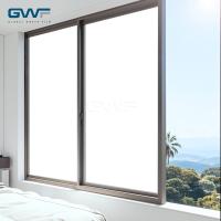 China Matte White Removable Decorative Window Film Frosted Privacy Sticker For Bedroom Bathroom for sale
