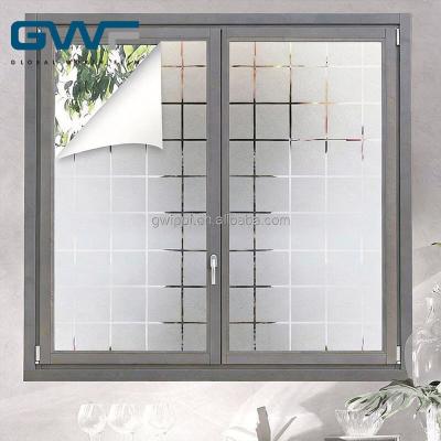 China Matte Opaque Electrostatic Glass Decorative Privacy Window Film Roll Self Adhesive for sale