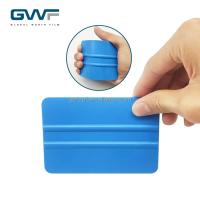 China Custom Logo Window Film Tools Screen Printing Squeegees Plastic Felt Applicator Replaceable for sale