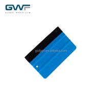 China Custom Logo Window Film Tools Screen Printing Squeegees Plastic Felt Applicator Replaceable for sale