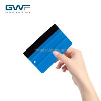 China Custom Logo Window Film Tools Screen Printing Squeegees Plastic Felt Applicator Replaceable for sale