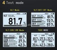 China 3 In 1 VLT Meter Window Film PPF Window Tint Measuring Tool TSER SHGC UVR Test for sale