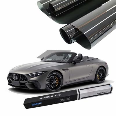 China Charcoal Color Nano Ceramic Tint clear Uv Blocked Window Film Car Nano Ceramic House Tinted Film Auto Car Window Tinting for sale