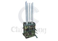 China Backpack Signal Manpack Jammer Output Power 70W 100m Jamming Range CE Approval for sale