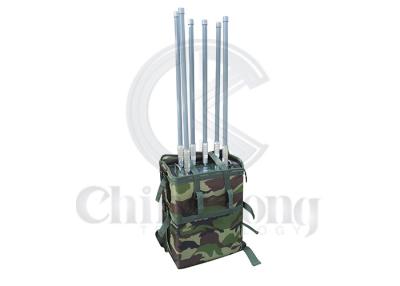China Backpack Signal Manpack Jammer Output Power 70W 100m Jamming Range CE Approval for sale