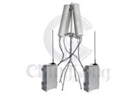 China Outdoor 6 Bands 100W 120m Prison Jammer For Jail Project for sale