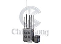 China Outdoor 6 Bands GPS signal jammer , Wireless Signal Jammer For Jail Project for sale
