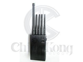China Lojack GPS Portable Jamming Device Built - In Battery And Cooling Fan for sale