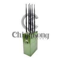 China Mini Manpack UAV Drone Signal Jammer Green Middle Power CE Certification for sale