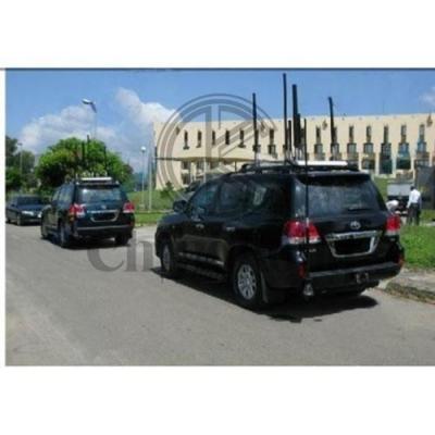 China Shockproof Wideband GPS signal jammer , Vehicle RF Jamming System For Military Camp for sale