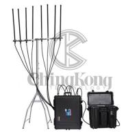 China High Power 200m 240W PDF Format Prison Jammer Black for sale