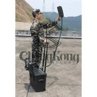 China Black Draw Bar Box Jammer 220W Drone UAV Blocker Jamming Up To 1000m for sale