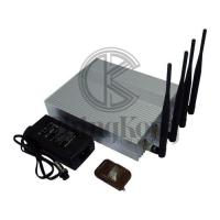 China Shielding 2-30m WIFI Jamming Device No Noise Design Separate Bands for sale