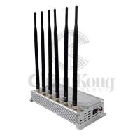 China 6 Channel Design Anti Cell Phone Signal Blocker High Output Power Continuous Working for sale