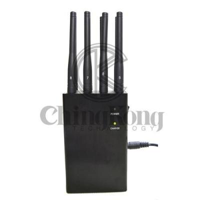 China Remote Control Handheld Signal Jammer Adjustable Power For Bluetooth Signals for sale