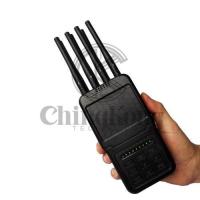 China Handheld Wireless Signal Jammer Easily Carry With ABS Shell And Nylon Cover for sale