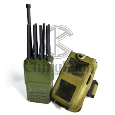 China Multiple Bands Portable Cellphone Signal Jammer Wireless With Nylon Cover for sale