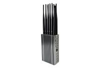 China GPS LOJACK WIFI Handheld 12 Bands Cellphone 5G Jammer for sale