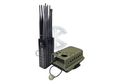 China Mobile Phone GPS Jamming Device Nylon Cover 10 Antennas For Wifi Signal Blocker for sale