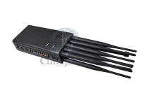 China Mobile Phone GPS Jamming Device Nylon Cover 10 Antennas For Wifi Signal Blocker for sale