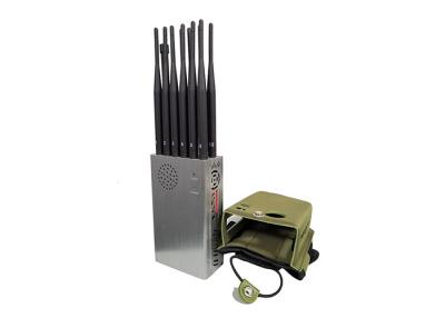 China 12 Antennas Handheld Signal Jammer All Bands Cellphone 4G/3G/2G GPSL1L2L3L4L5 Blocker for sale