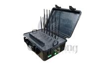 China GPS WiFi Suitcase Portable Jamming Device For Cellphone for sale