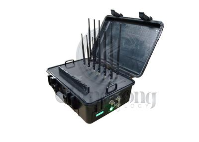 China GPS WiFi Suitcase Portable Jamming Device For Cellphone for sale