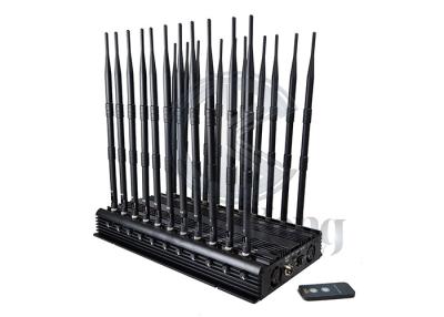 China All In One 22 Channel 5GLTE Mobile Phone Scrambler 2G 3G 4G 5GLTE Wi-Fi2.4G GPS for sale