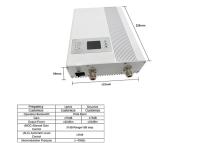 China 1W 30dBm LTE 2600MHz 4G Cell Phone Signal Booster 80DB Manual Gain Control For Office for sale