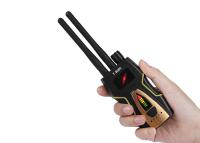 China AC 110-240V Heldheld Spy Camera Detector , Dual Bands GPS Tracker Detector 0.03MW for sale
