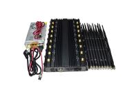 China Desktop 16 Channel WIFI Jamming Device Mobile Phone GPS LOJACK Signal Blocker for sale