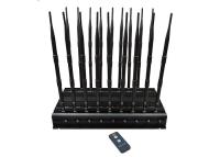 China 18 Channel 40W GPS WIFI 5G Cell Phone Signal Jammer for sale