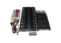 China 18 Channel 40W GPS WIFI 5G Cell Phone Signal Jammer for sale