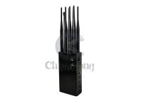 China AC 110 -220V High Gains 8 Antennas Handheld Signal Jammer for sale