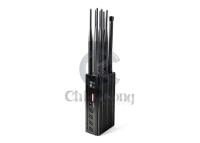 China AC 110 -220V High Gains 8 Antennas Handheld Signal Jammer for sale