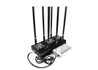 China 2.4G 5.8G GPSL1L5 Singals 6 Bands Drone Signal Jammer 500m for sale