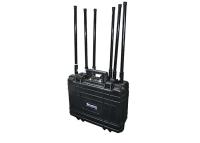 China 20-120m Radius Mobile Phone 2G 3G 4G 100W 100m Manpack Jammer for sale