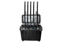 China Manpack Handheld Drone 300m Radius UAV Signal Blocker for sale