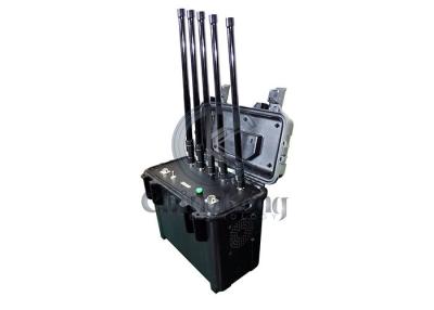 China Manpack Handheld Drone 300m Radius UAV Signal Blocker for sale