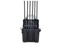 China Pelican Case 4 Cooling Fans 200W Drone Signal Jammer 2500MHz for sale